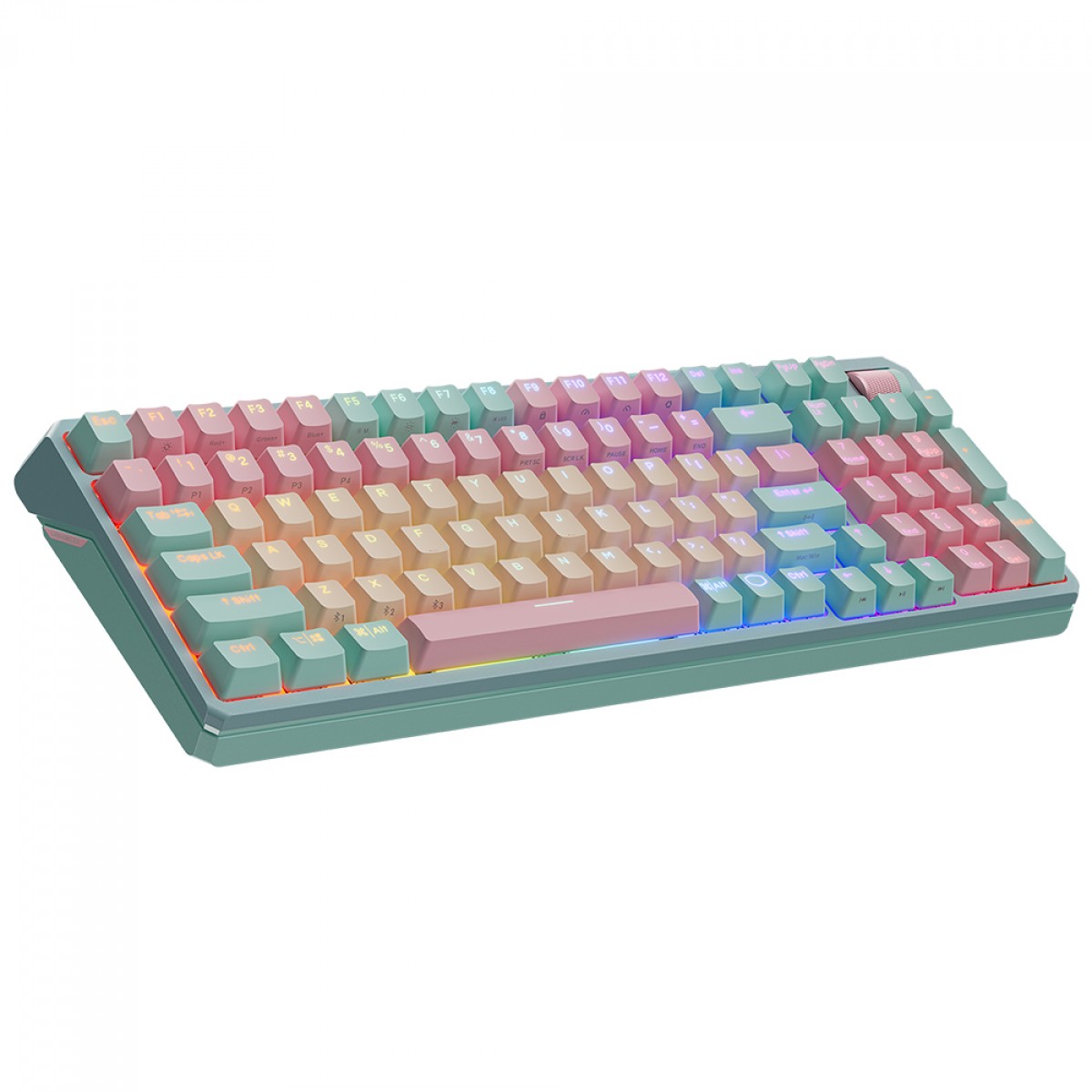 Perifericos Teclado Inalambrico Cooler Master MK770 Macaroon Gamer Mecanico MK-770-MCKW1-US ...