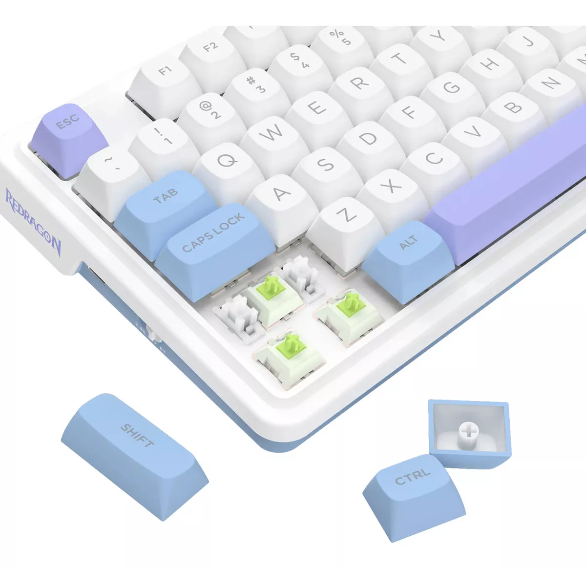 Perifericos Teclado Inalambrico Redragon Ucal Max Switch Mint Mambo ...