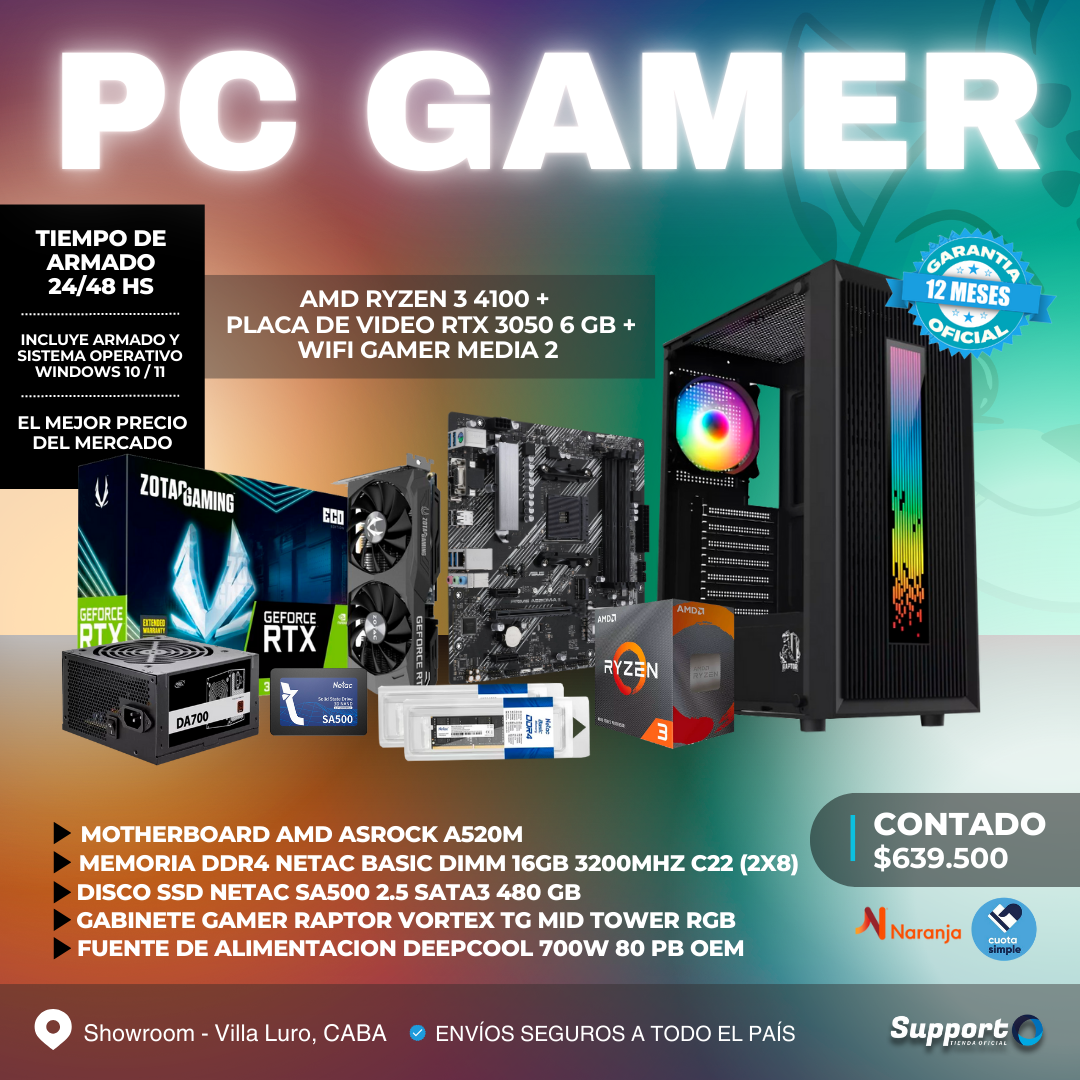 Pc Oferta Categoría de productos | Support Oficial