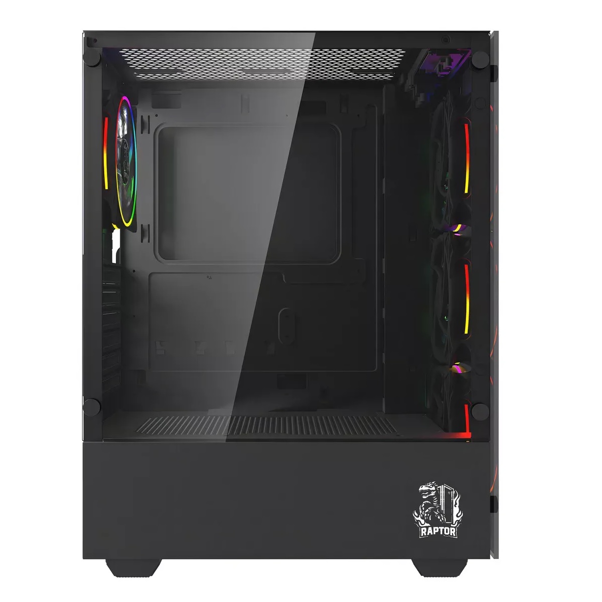 Gabinete Raptor Sentinel 4 Fanes Rgb | Noxie Store