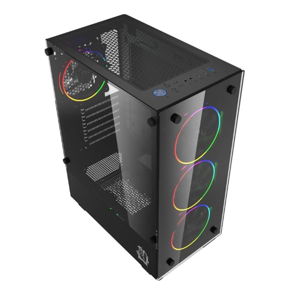 Gabinete Raptor Sentinel 4 Fanes Rgb | Noxie Store
