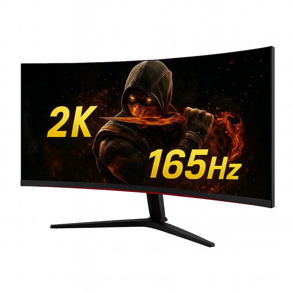 SOLARMAX MONITOR 34" CURVO 2K 165HZ SX34CW3B QHD ARGB NEGRO. | The ...