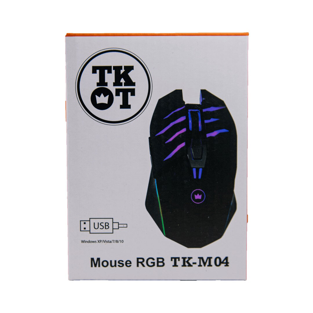 Mouse Gamer Tkot Tk-m04 3200 Dpi Rgb | Gaming Point - Tu Punto Gamer!