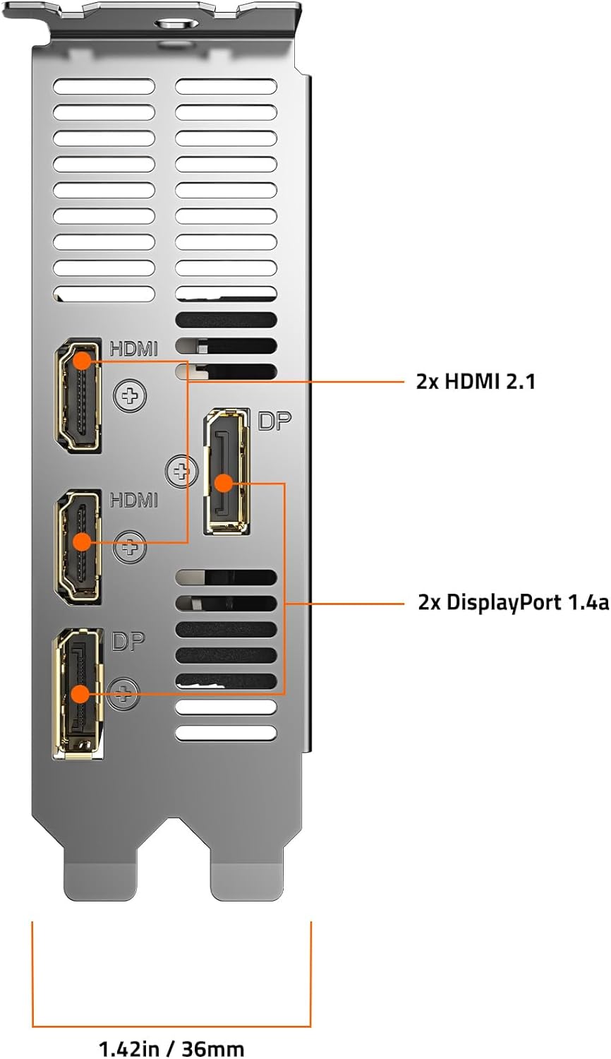 Placa De Video Nvidia Geforce Gigabyte RTX 3050 Low Profile 6GB OC GV ...