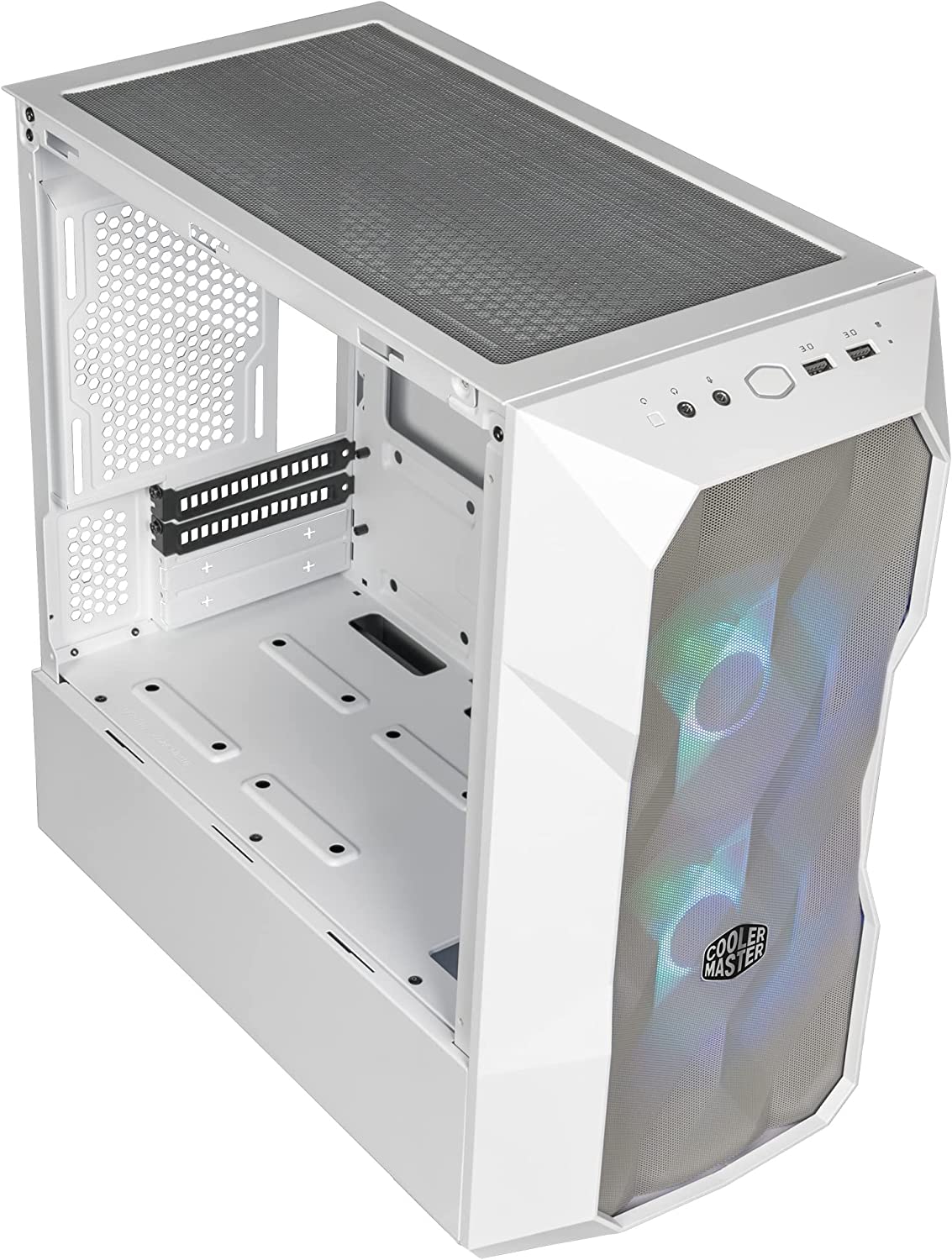 Gabinete Gamer Cooler Master TD300 Mesh X3 Fan ARGB White TD300-WGNN ...