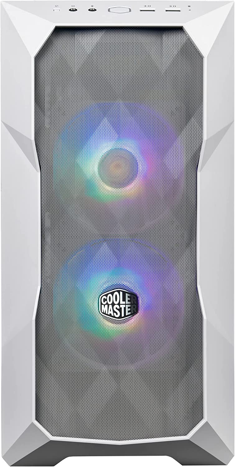 Gabinete Gamer Cooler Master TD300 Mesh X3 Fan ARGB White TD300-WGNN ...