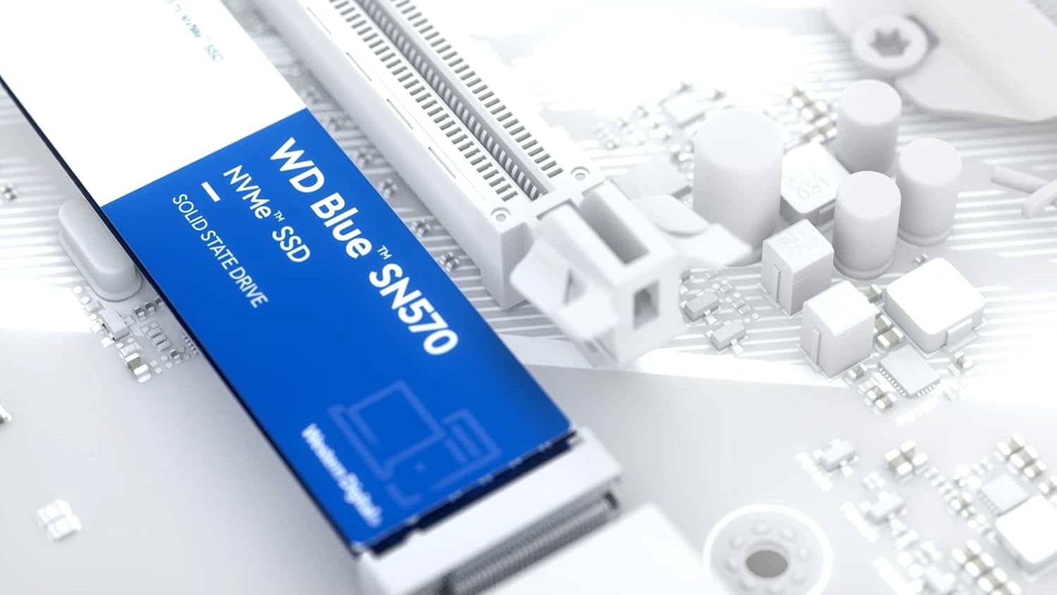 Almacenamiento Disco Solido SSD NVMe Western Digital 1TB Blue SN570 M.2 ... Almacenamiento Disco Solido SSD NVMe Western Digital 1TB Blue SN570 M.2 ...