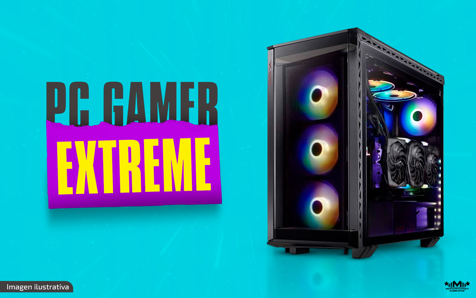 PC Armada Gamer Extreme Ryzen 9 9900X3D /Cooler /RTX 5070 /X870 /32GB ...