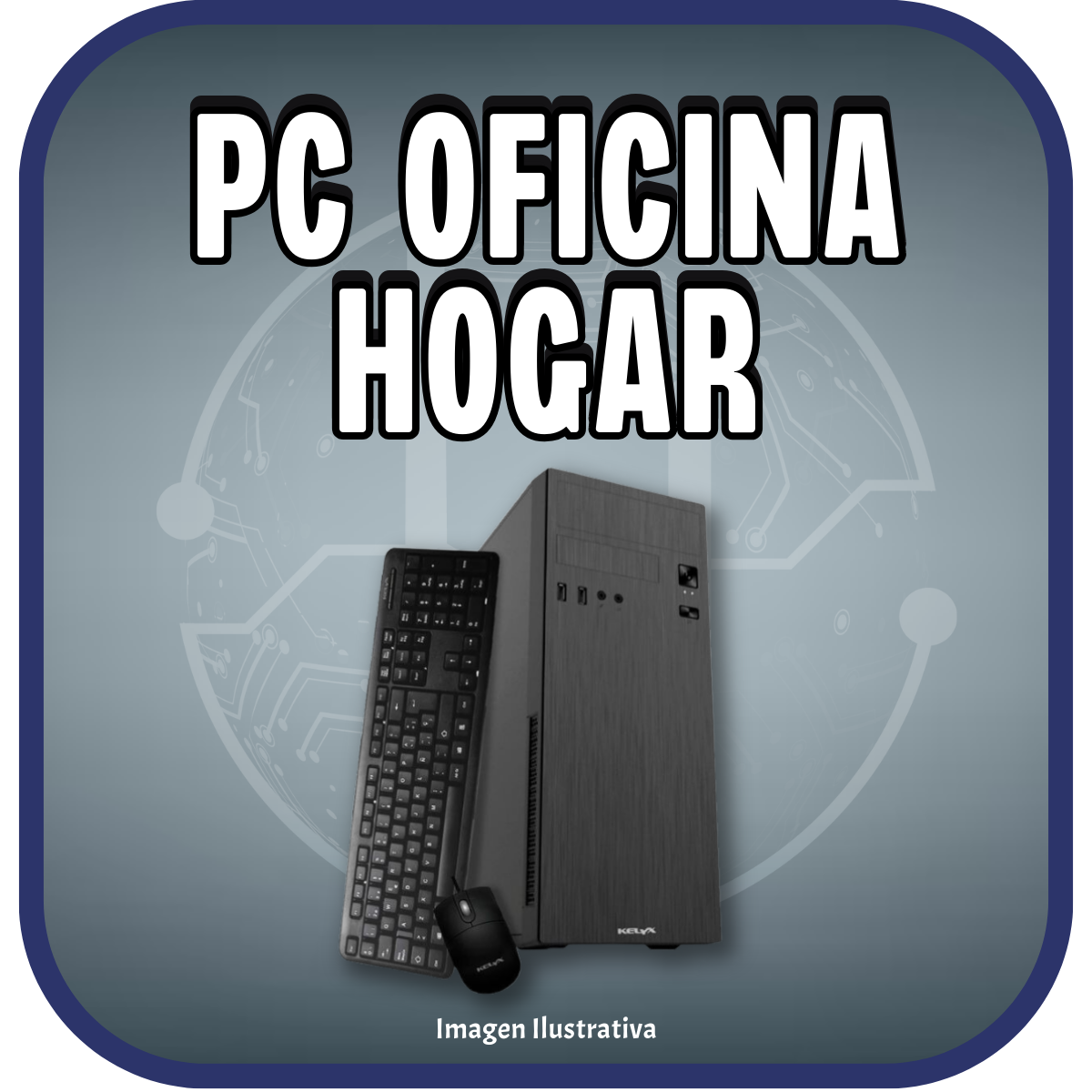 PC Armada Oficina/Hogar Athlon 3000G / 8GB / A520M / 240GB / GABINETE KIT | Mundo Hardware