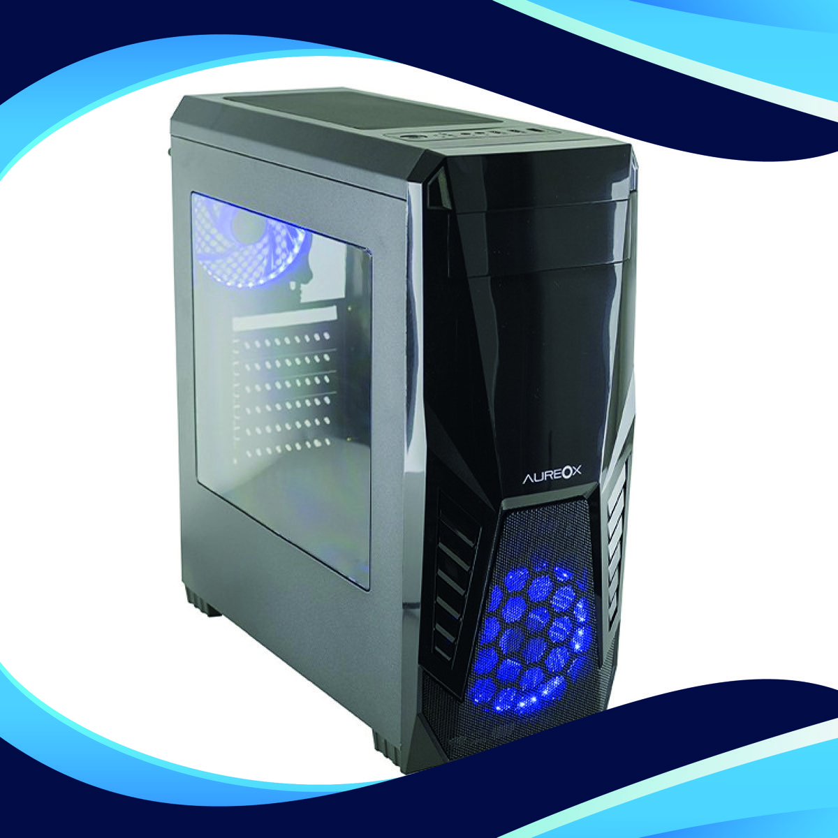 Gabinete Gamer AUREOX EUPHORY | Support Oficial