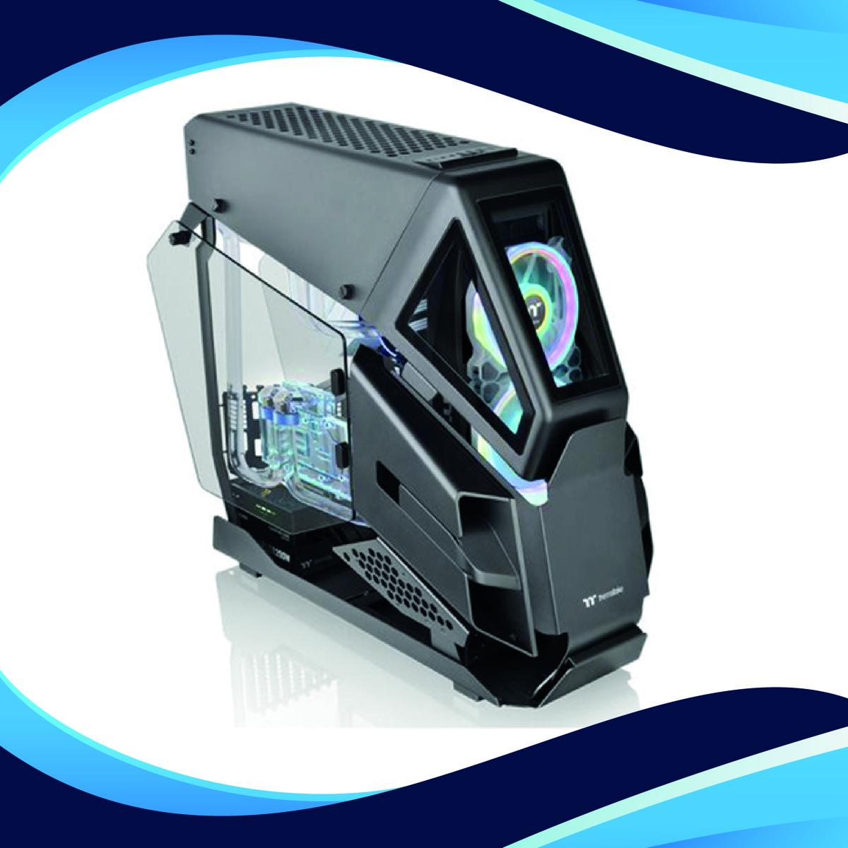 Gabinete Gamer THERMALTAKE AH T600 TG BLACK | Support Oficial